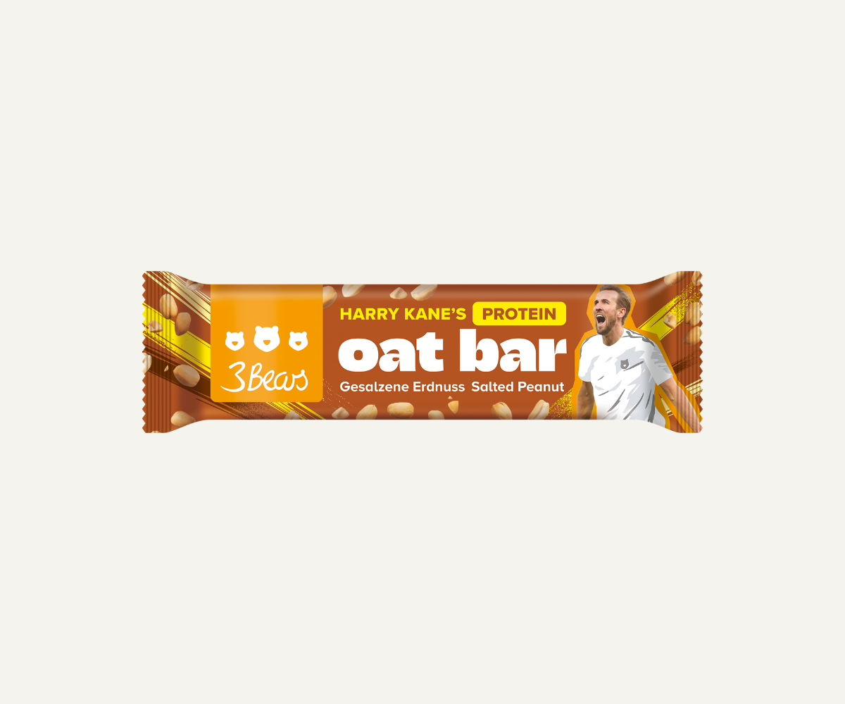 Harry Kane’s Protein Oat Bar – Salted Peanut | 3Bears