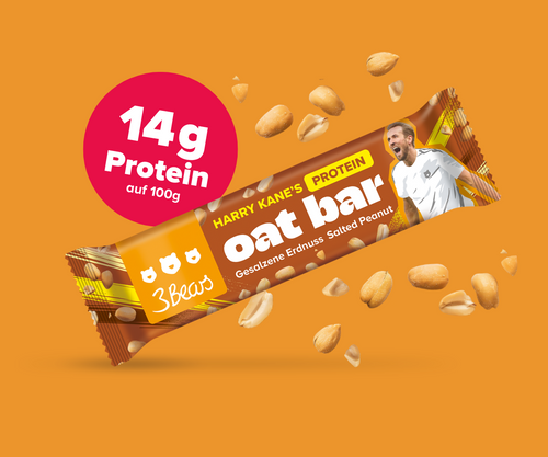 Harry Kane’s Protein Oat Bar – Salted Peanut | 3Bears
