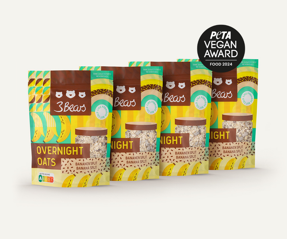 Overnight Oats - Bananen Split | 3Bears